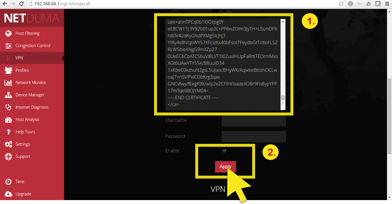 How to set up VPN on your Netduma router
