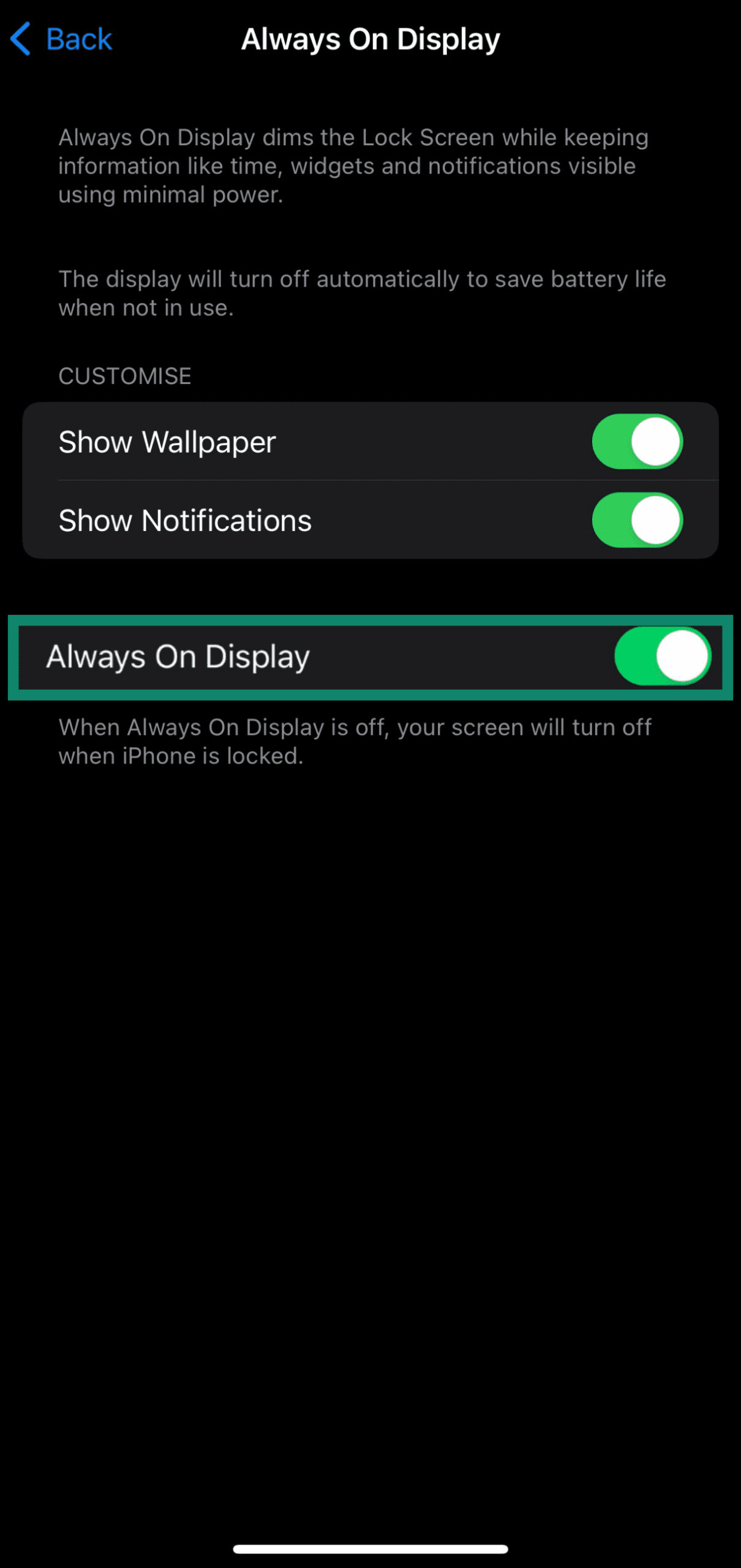 How to turn off Always-On Display on iPhone and Android devices