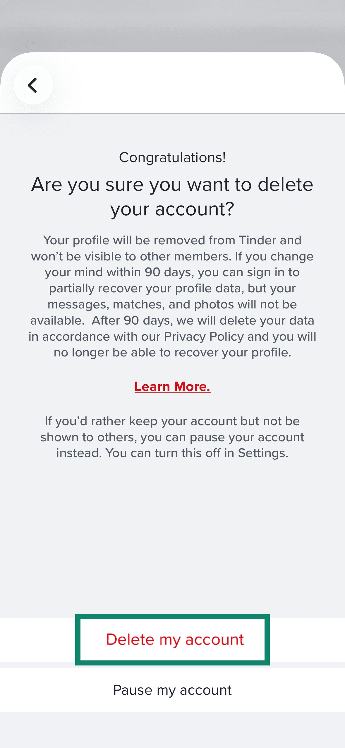 How to delete your Tinder account in simple steps