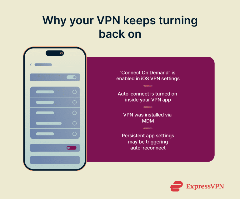 How to turn off VPN on iPhone | ExpressVPN