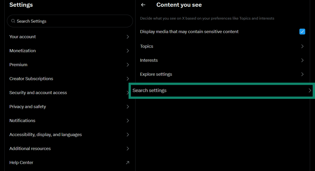 How to turn off sensitive content on social media platforms