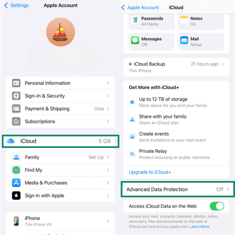 How to turn on end-to-end encryption on iPhone | ExpressVPN