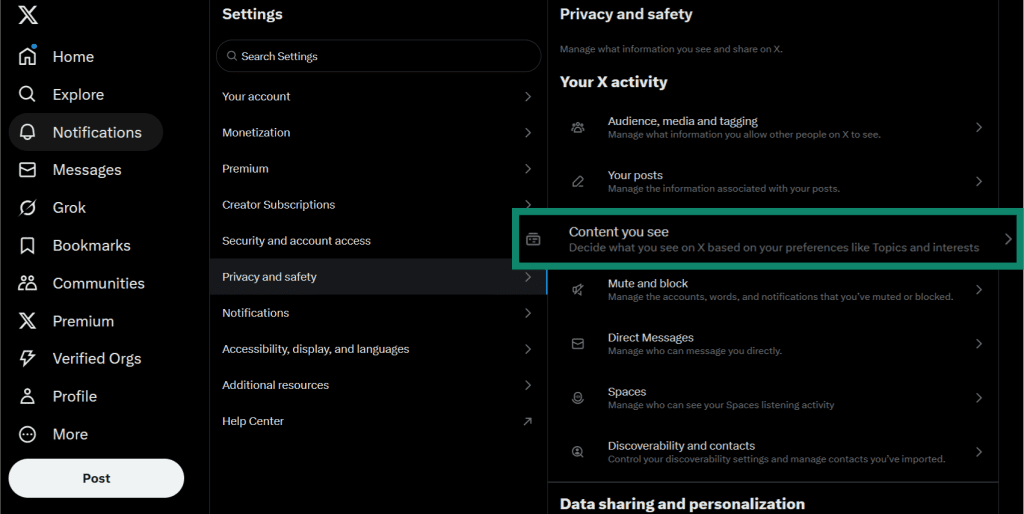 How to turn off sensitive content on social media platforms