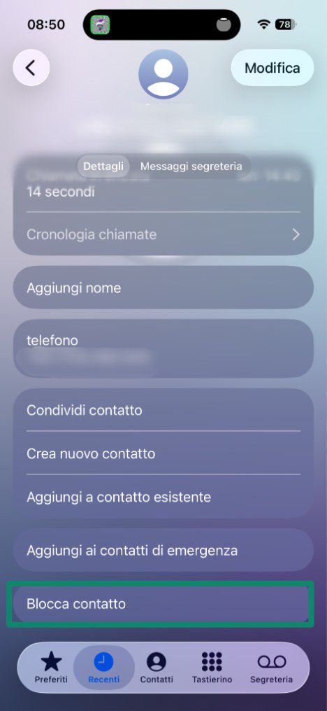 Cos'è il rischio di spam e come si bloccano queste chiamate?