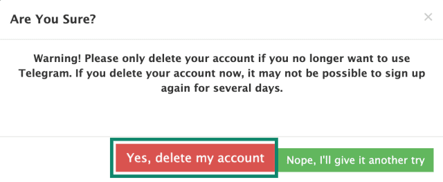 How to delete a Telegram account on Android, iPhone, and desktop