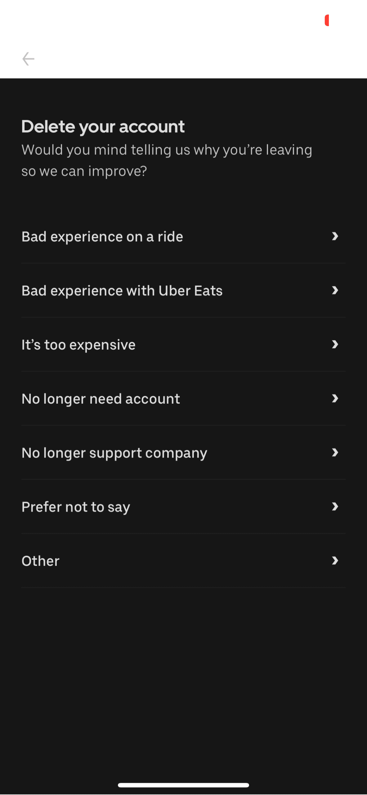 How to delete your Uber account (step-by-step guide)