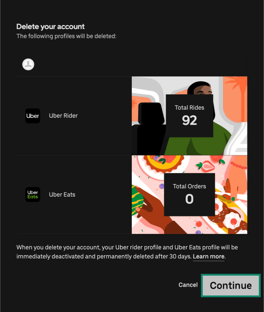 How to delete your Uber account (step-by-step guide)