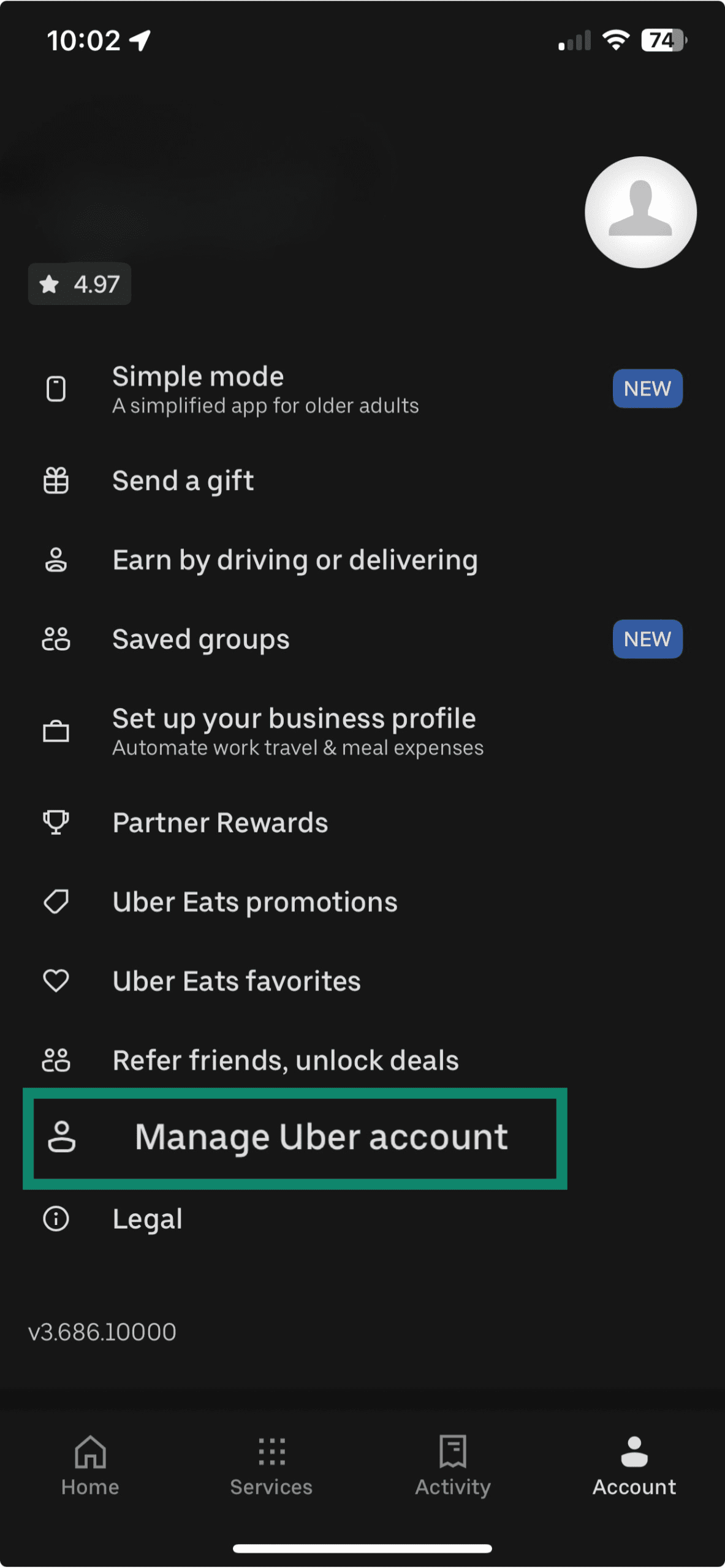 How to delete your Uber account (step-by-step guide)