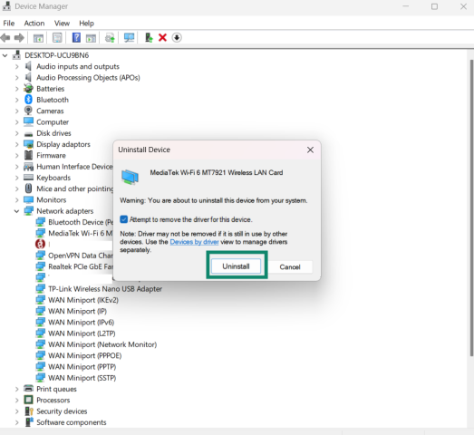 How to fix Wi-Fi authentication errors