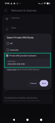 Android private DNS: What it is and how to enable it