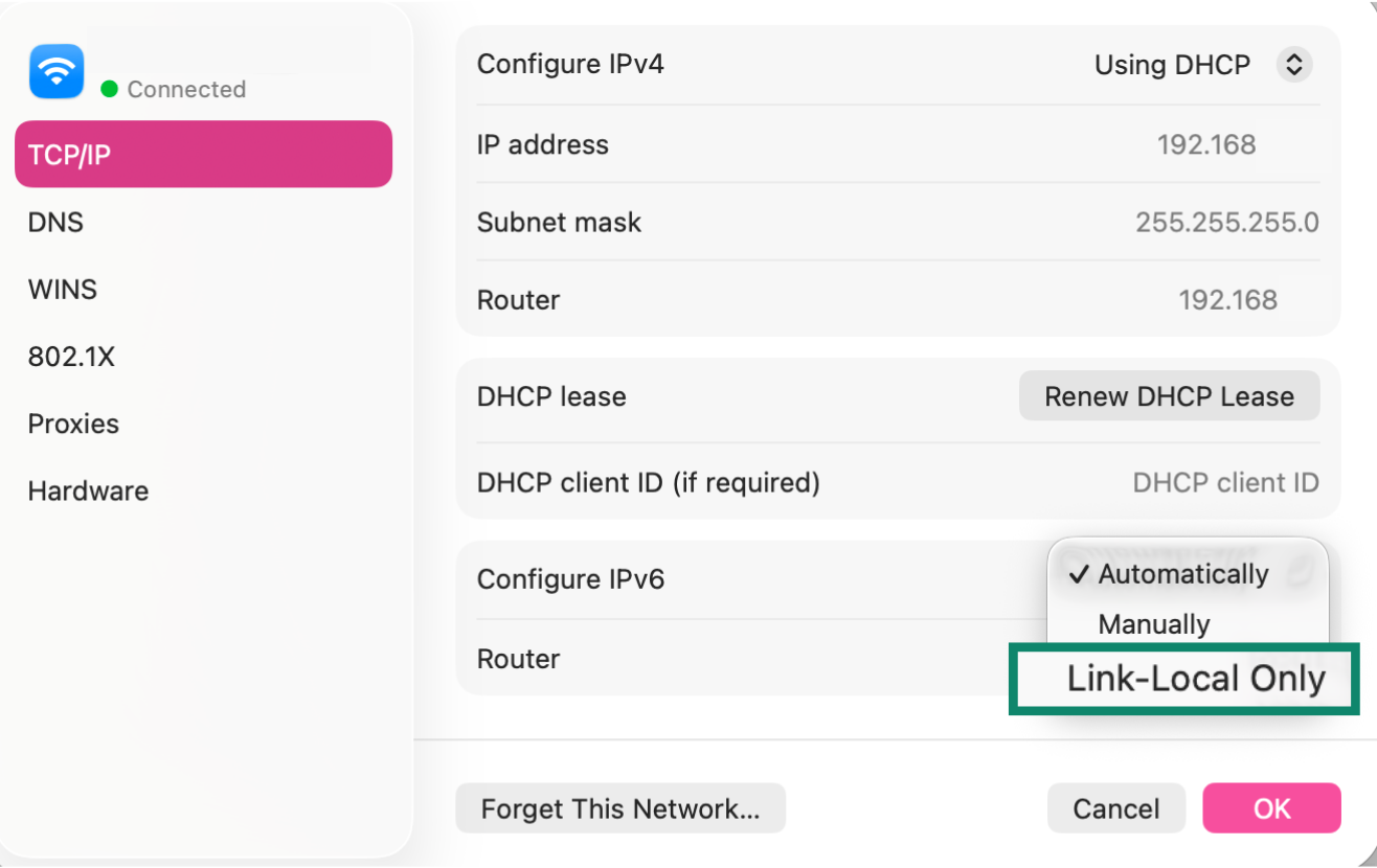 How to fix “self-assigned IP address” error on Mac