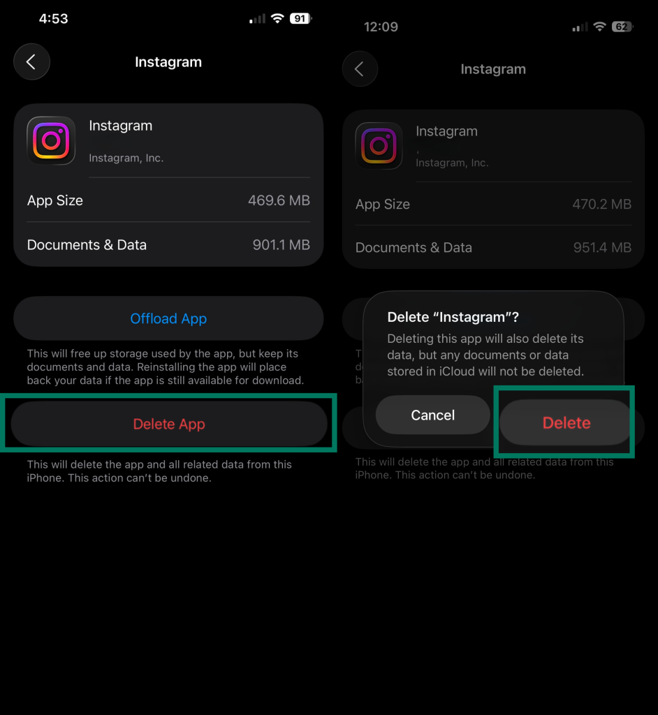 How to clear Instagram cache on iPhone and Android