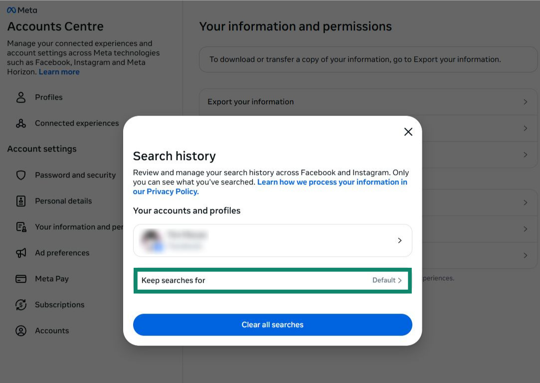 How to delete Facebook search history on any device | ExpressVPN