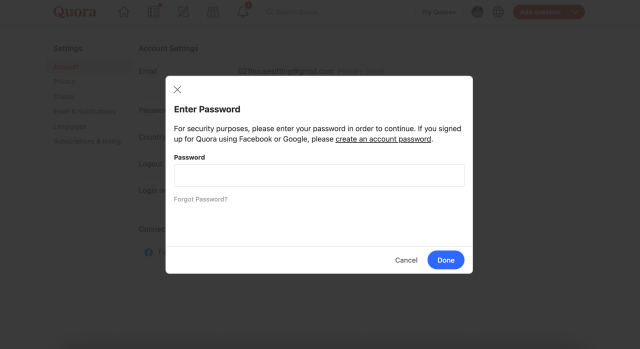 How to delete your Quora account safely and protect your data