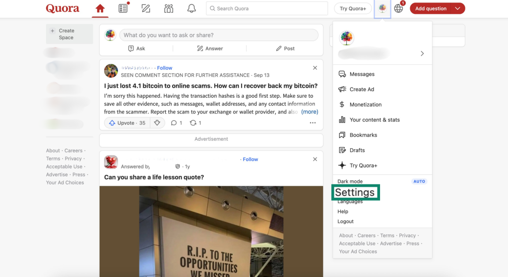 How to delete your Quora account safely and protect your data