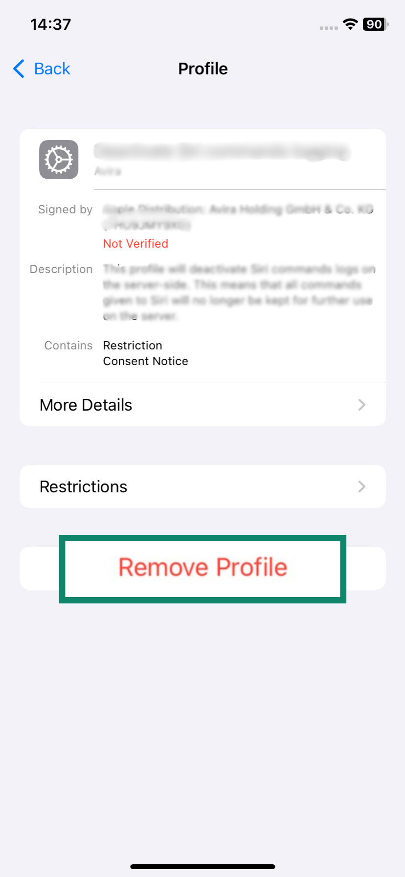 iPhone calendar virus: remove and stop spam events