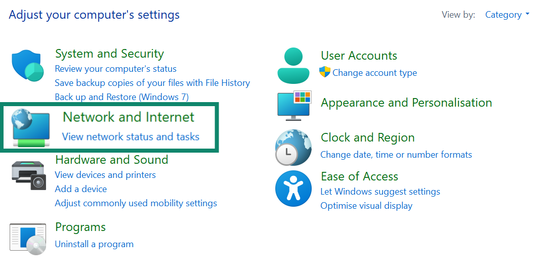 “No internet, secured” error on Windows: fix guide
