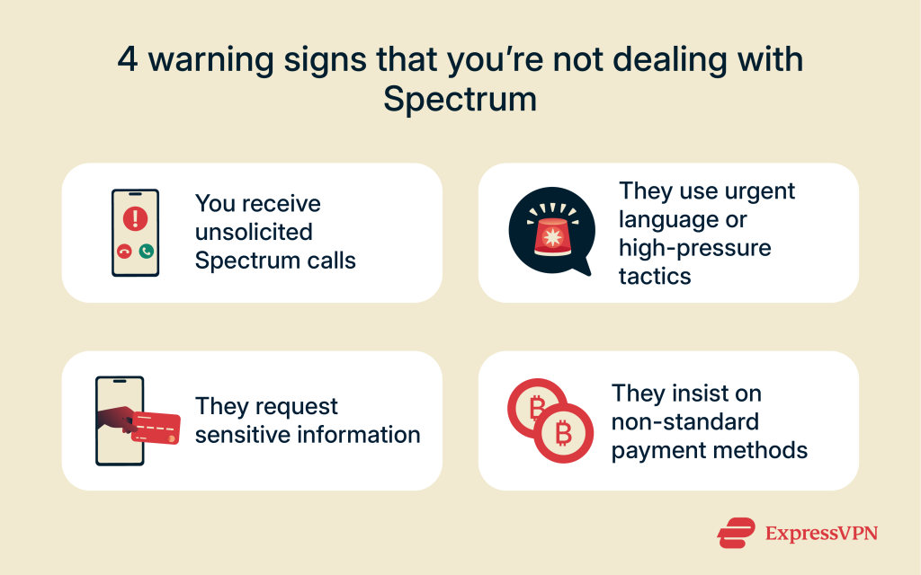 How to recognize and stop Spectrum scam calls