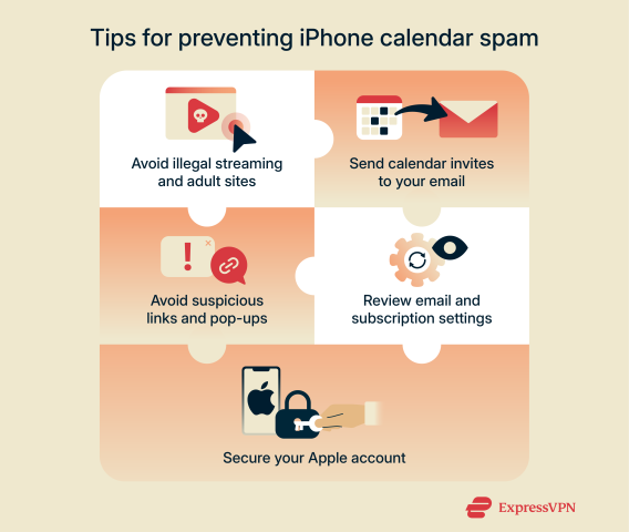 iPhone calendar virus: remove and stop spam events