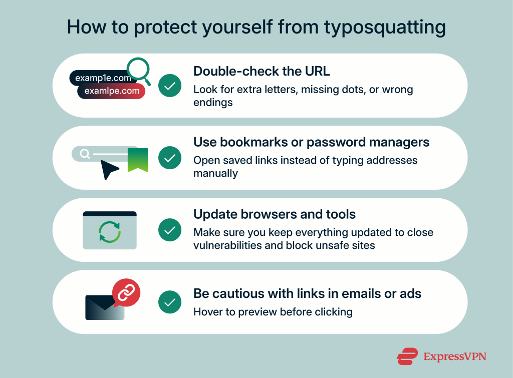 What is typosquatting? Expert tips to stay safe