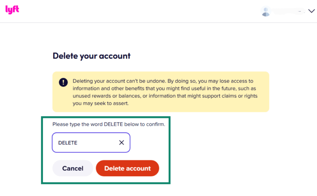 How to delete your Lyft account (step-by-step guide)