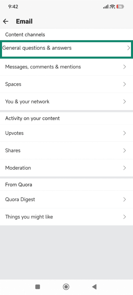 How to unsubscribe from Quora emails