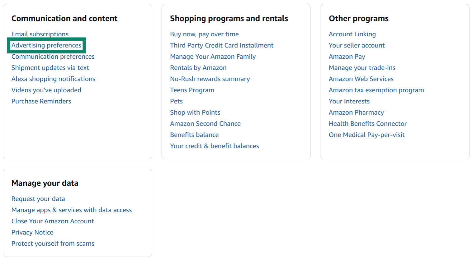 How to request Amazon data and protect your privacy
