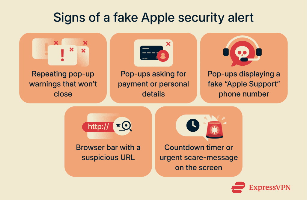Apple security alert scam: How to spot it and remove it fast