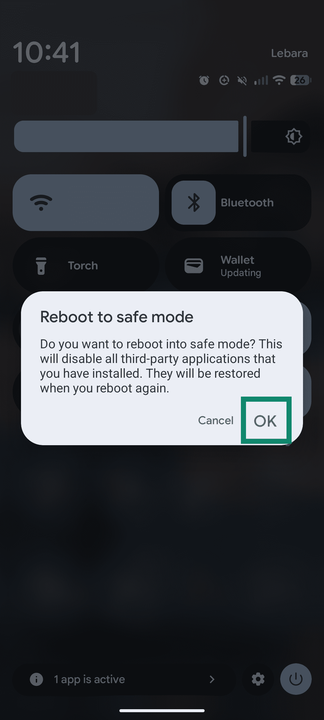 How to turn off safe mode on Android easily