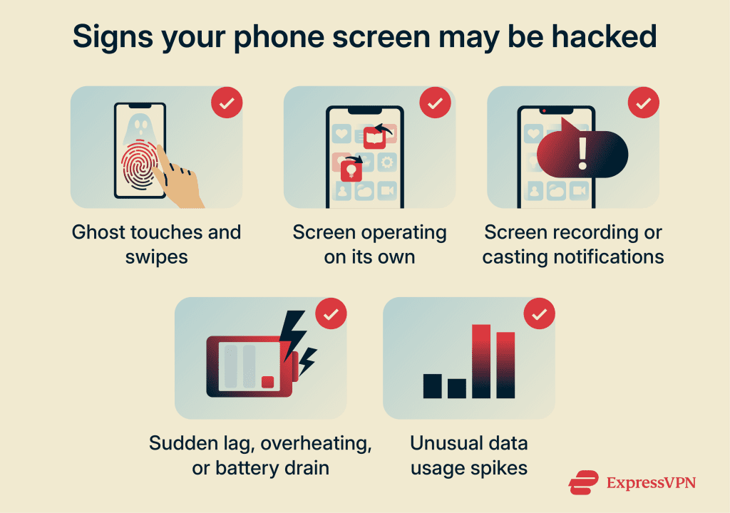 Signs your phone screen is hacked, and how to fix it