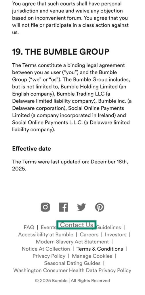 How to change location on Bumble safely