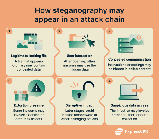 What is steganography? How hidden data attacks work