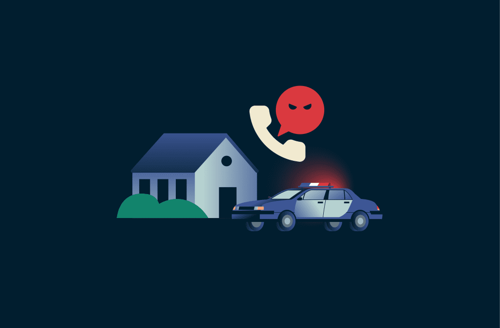 What is swatting and why is it a serious online threat?