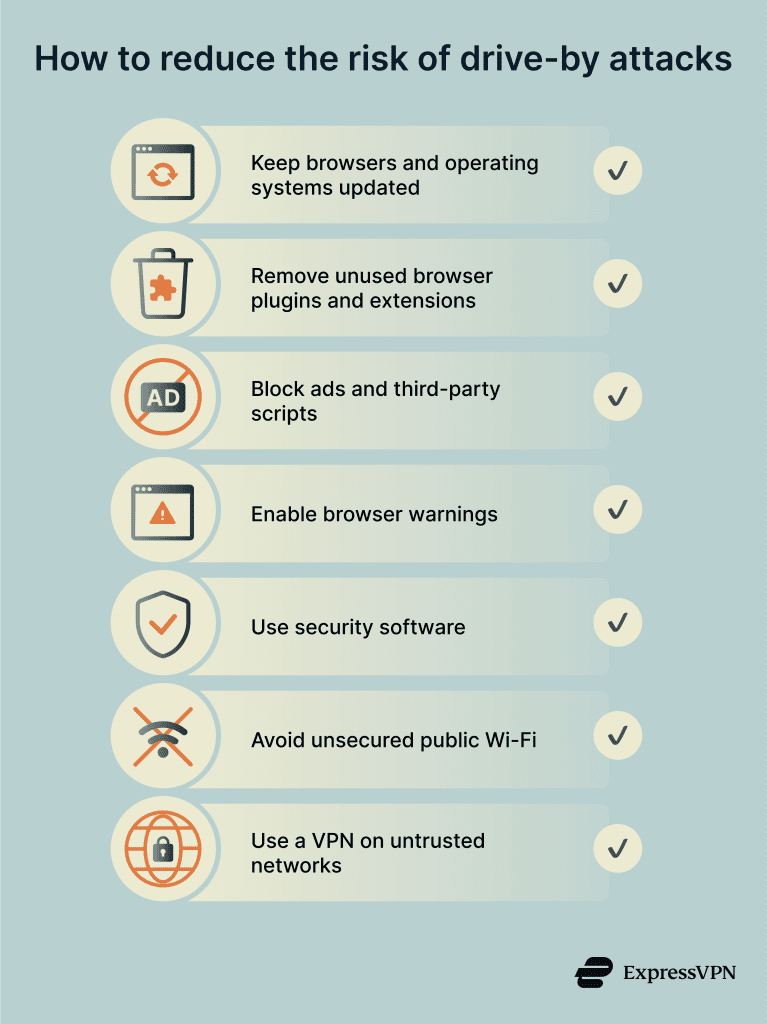 What is a drive-by attack and how to prevent it