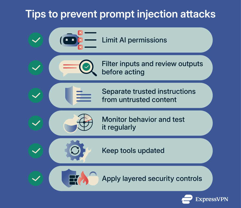What is a prompt injection attack, and how to prevent it