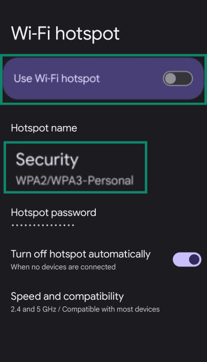 What is a personal hotspot, and how does it work?