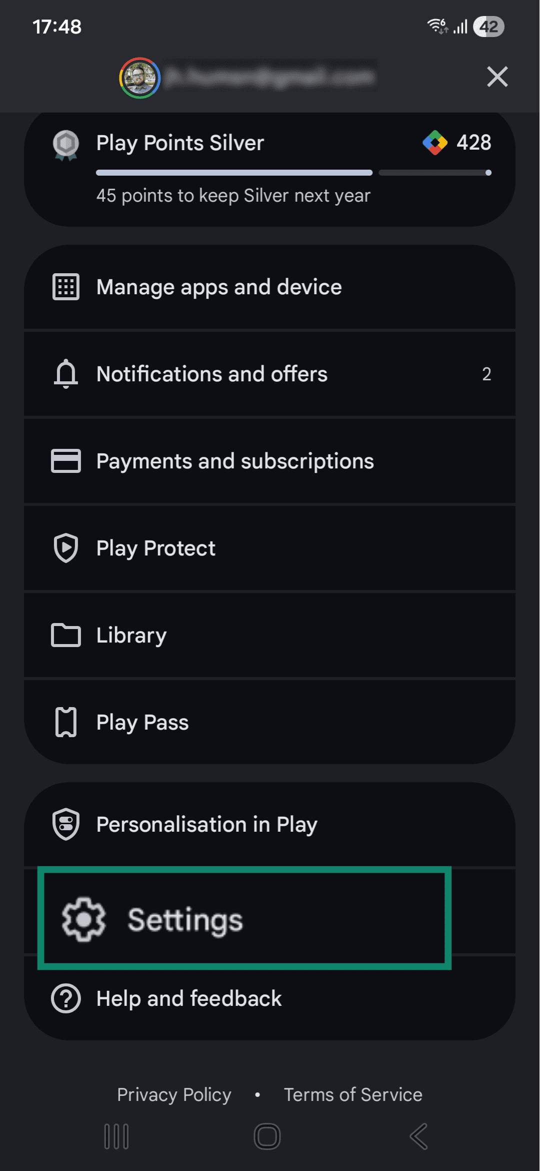 Quick steps to permanently delete your Google Play account