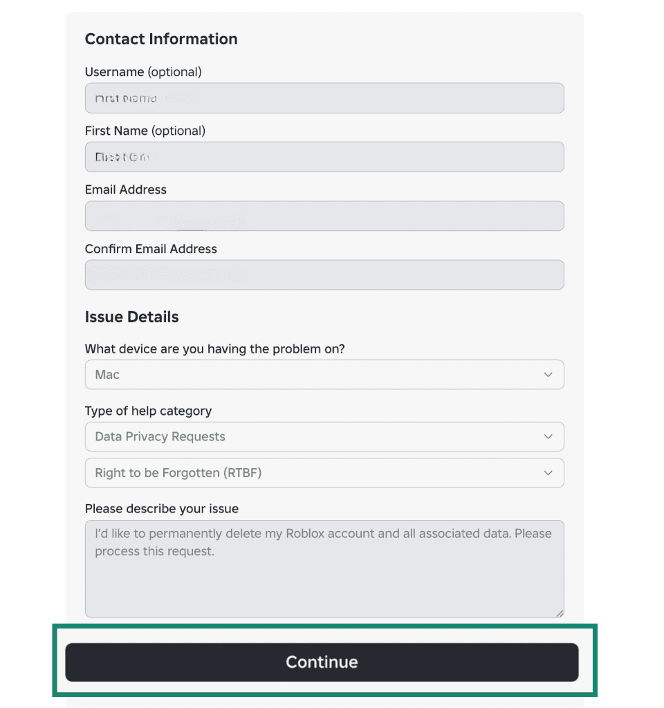 How to delete a Roblox account (step-by-step guide)