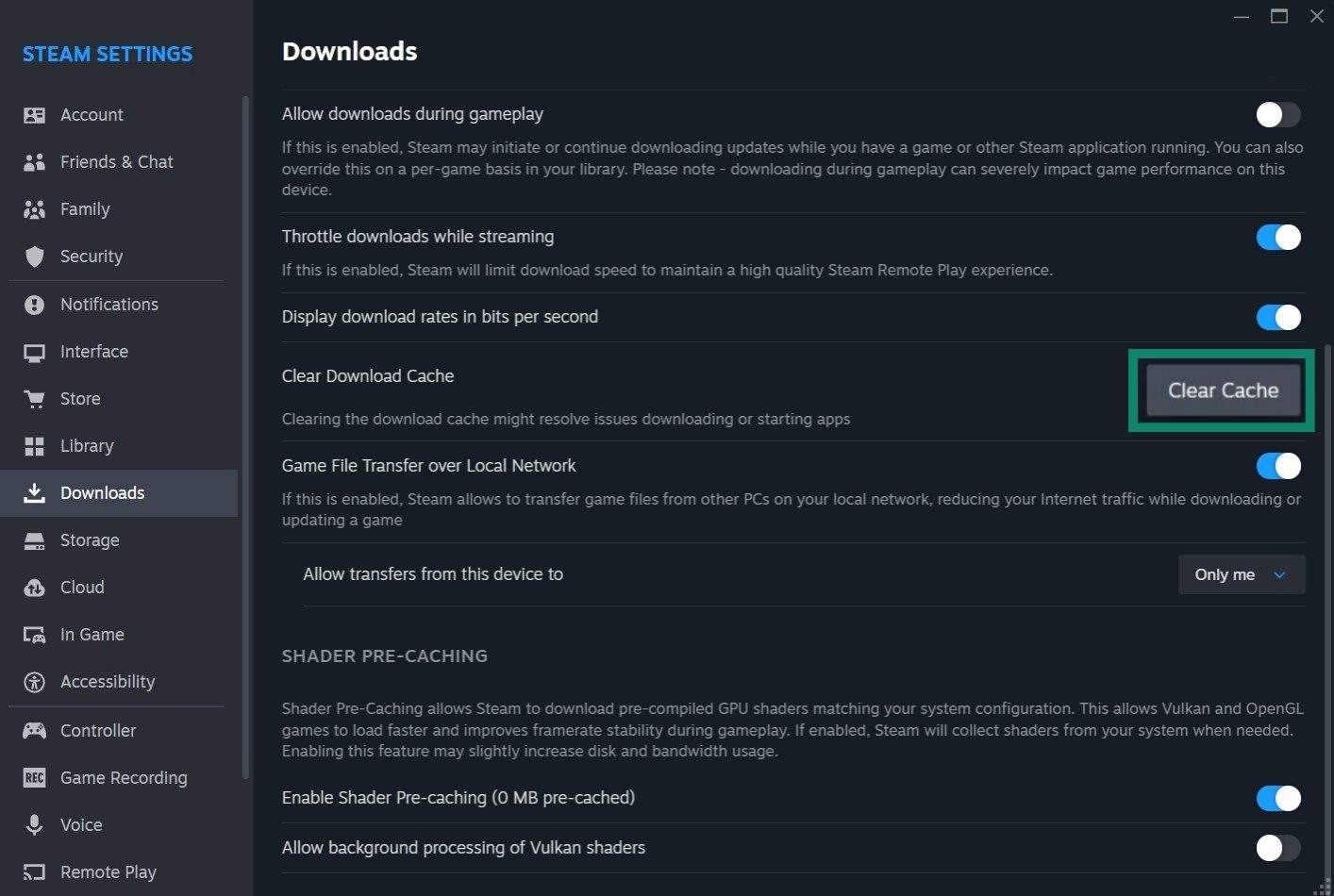How to clear Steam cache on Windows and Mac in 5 minutes