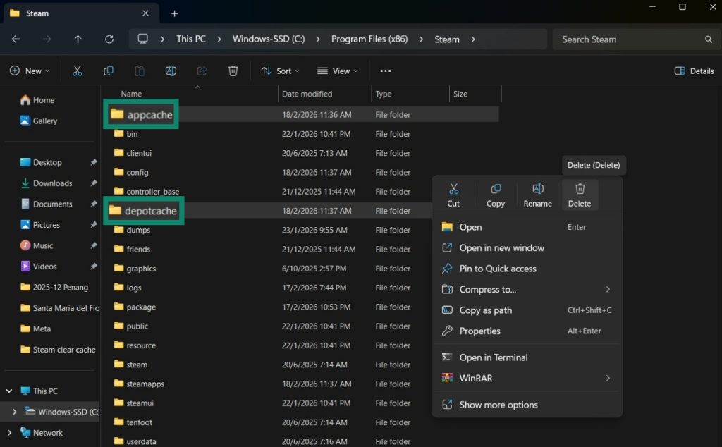 How to clear Steam cache on Windows and Mac in 5 minutes