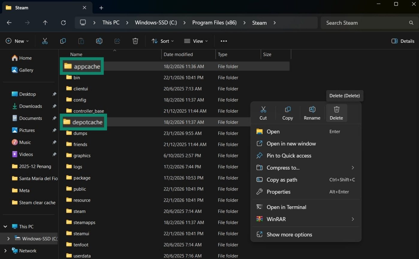How to clear Steam cache on Windows and Mac in 5 minutes