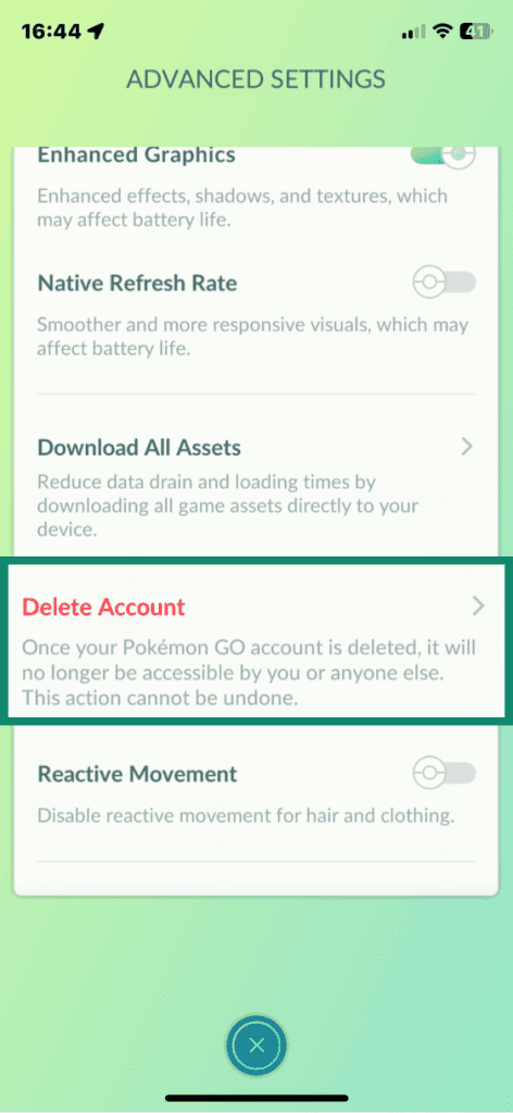 How to delete your Pokémon GO account the right way