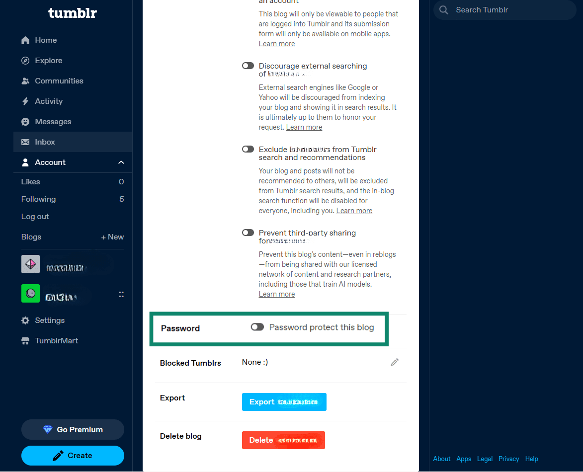 How to delete your Tumblr account safely and easily