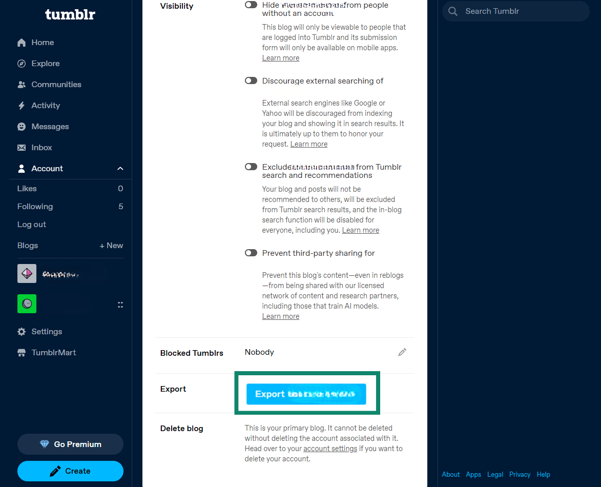 How to delete your Tumblr account safely and easily