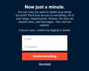 How to delete your Tumblr account safely and easily