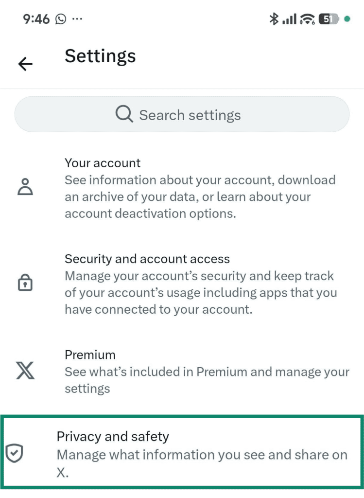 Simple steps on how to make your X account private