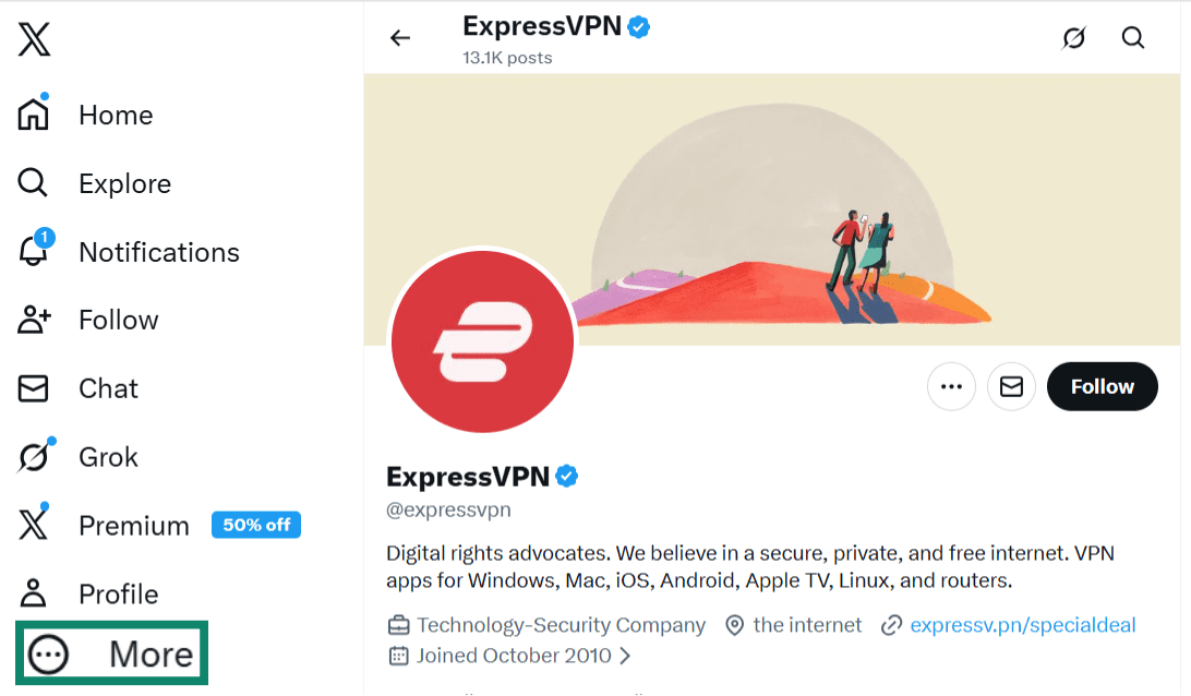 Simple steps on how to make your X account private