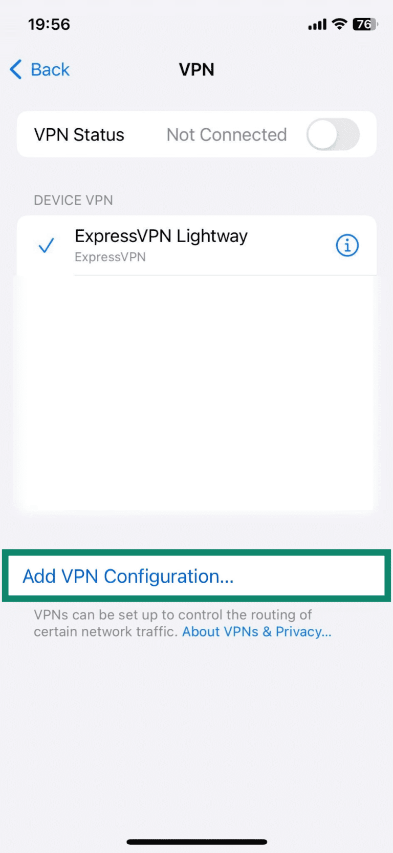 How to set up a VPN on iPhone | ExpressVPN