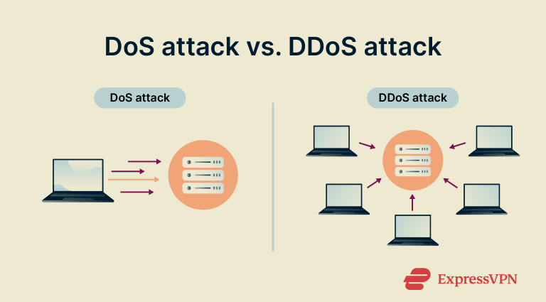 DoS vs. DDoS attacks: Key differences and protection tips